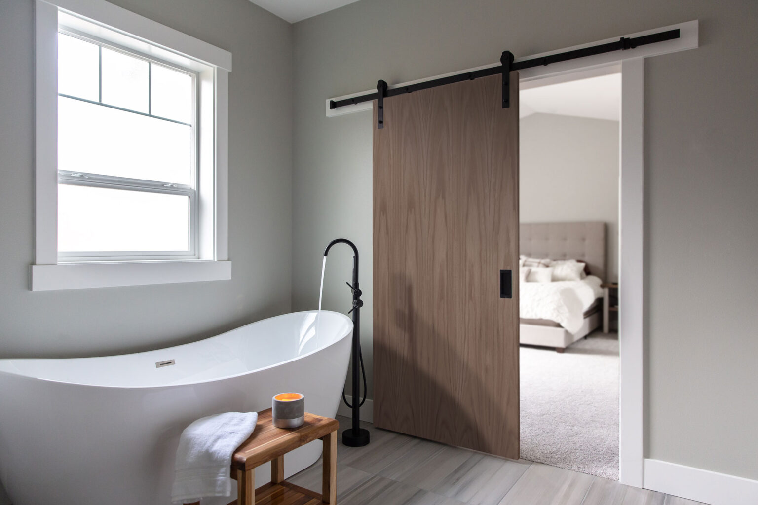 Wood Veneer Interior Doors – White Oak, Walnut, White Maple, Rotary ...